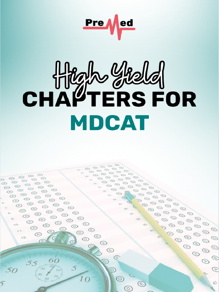 High-Yield Topics for MDCAT | PDF