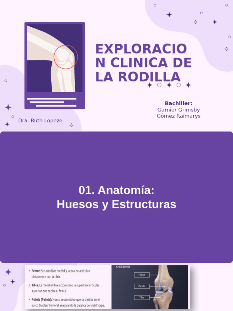Exploracion Clinica de Rodilla | PDF | Rodilla | Tobillo