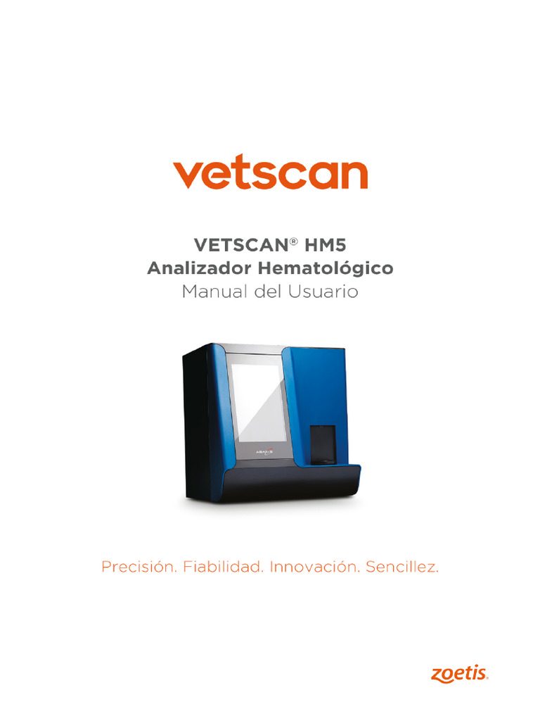 Part. 60. - Vetscan Hm5 | PDF