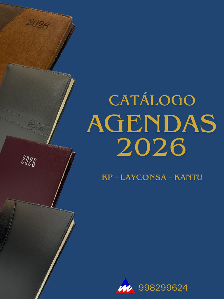 Catálogo de Agendas 2026 A5 y B5 | PDF | Color | Arco iris