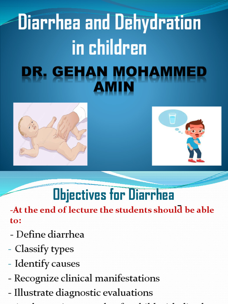 Diarrhea and Dehydration in Children | PDF | Diarrhea | Dehydration