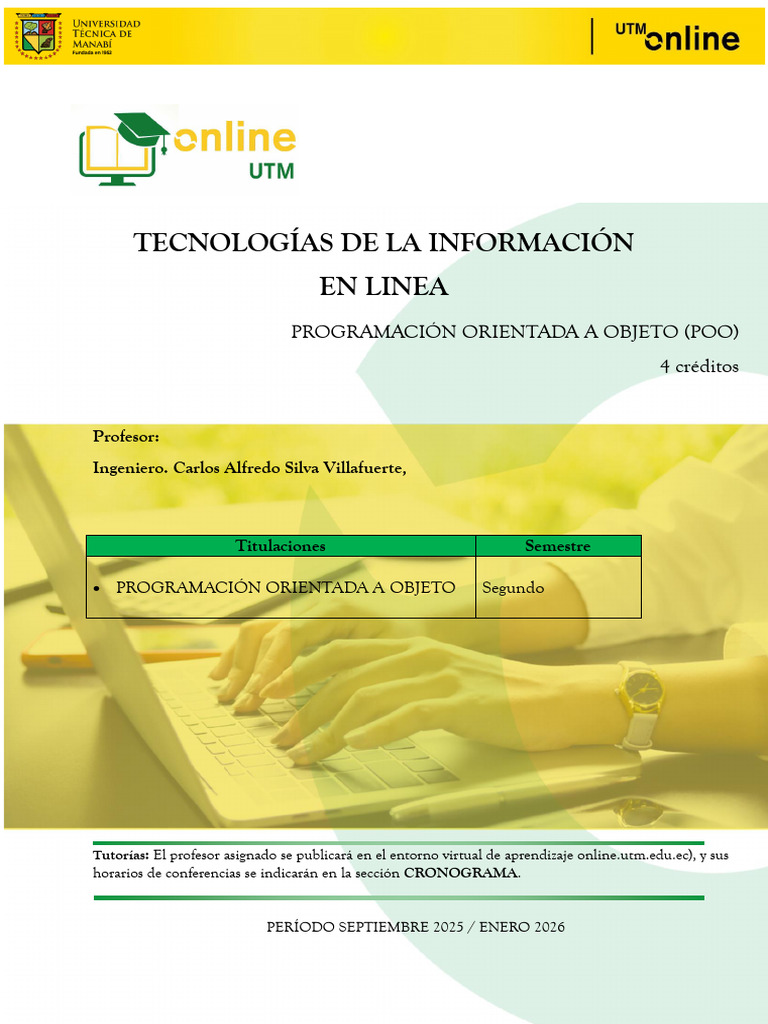 Compendio Modelo Poo U I Pdf Java Lenguaje De Programación 2721