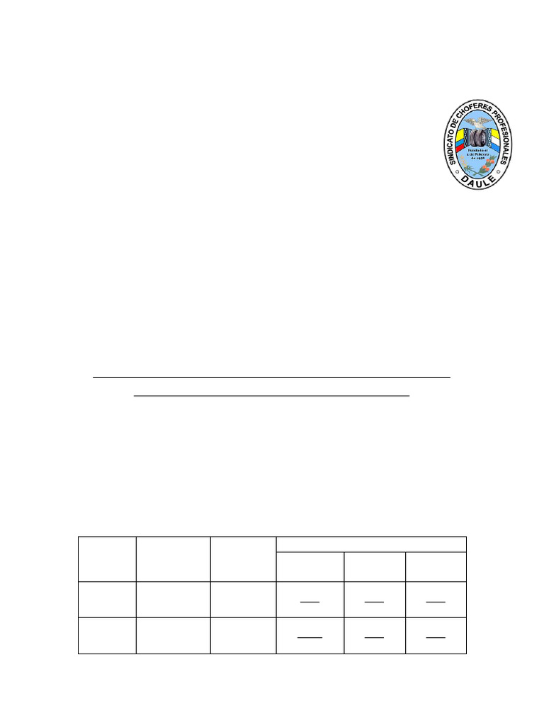 Tarea 2 Reglamentos Especiales 2025 Ruben Olaya Quiroz | PDF | Camión ...