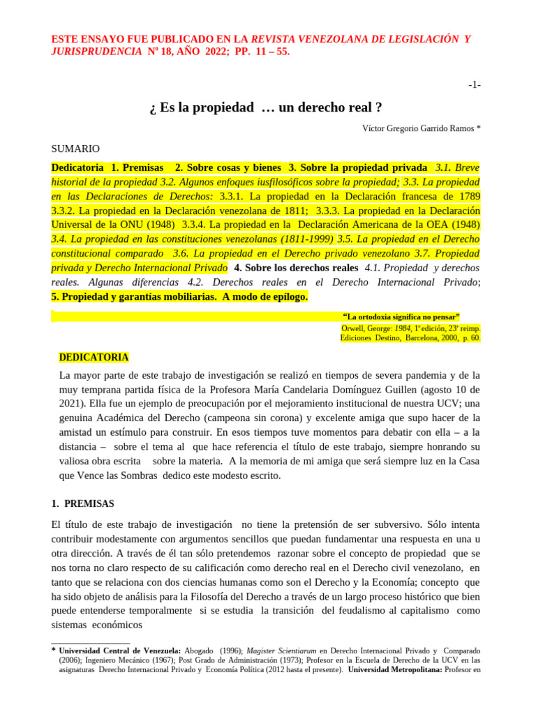 PROPIEDAD | PDF | La Ley natural | Propiedad