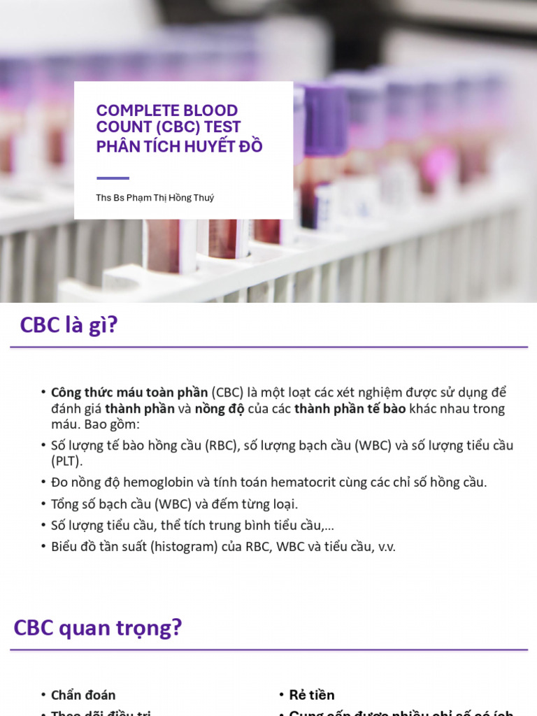 CBC Interpretation | PDF