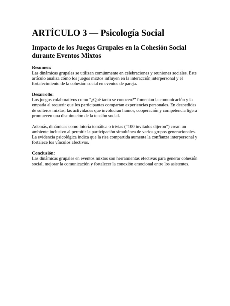 Artículo 3 | PDF