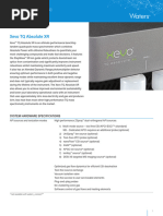 Xevo G3 QTof Specifications Overview | PDF | Mass Spectrometry | Time ...