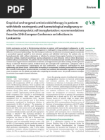 ECIL-10 Guidelines for Febrile Neutropenia | PDF | Sepsis | Randomized ...