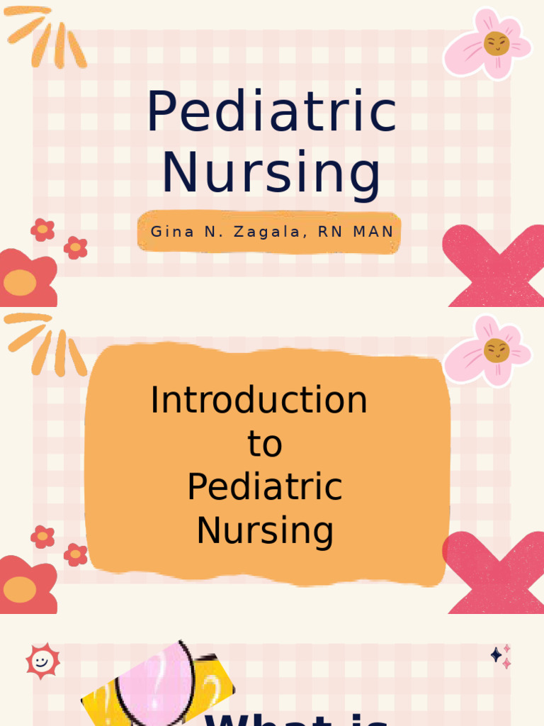 1st Pediatric Nursing | PDF | Family | Pediatrics