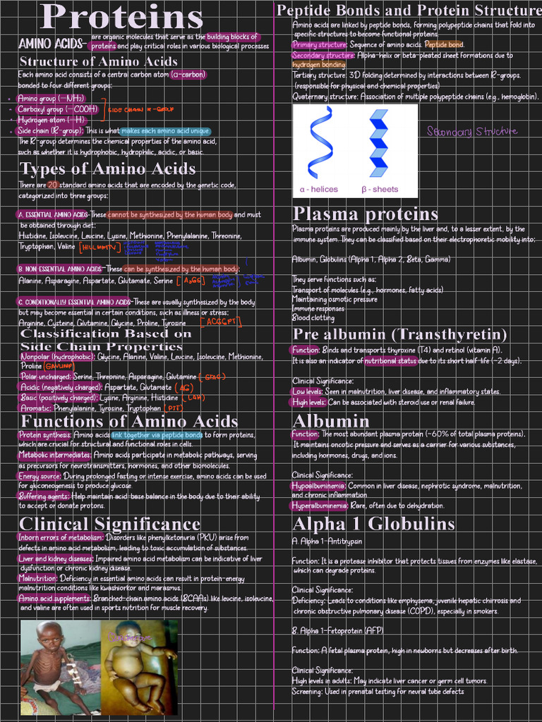 Proteins and Protein Laboratory Determination | PDF