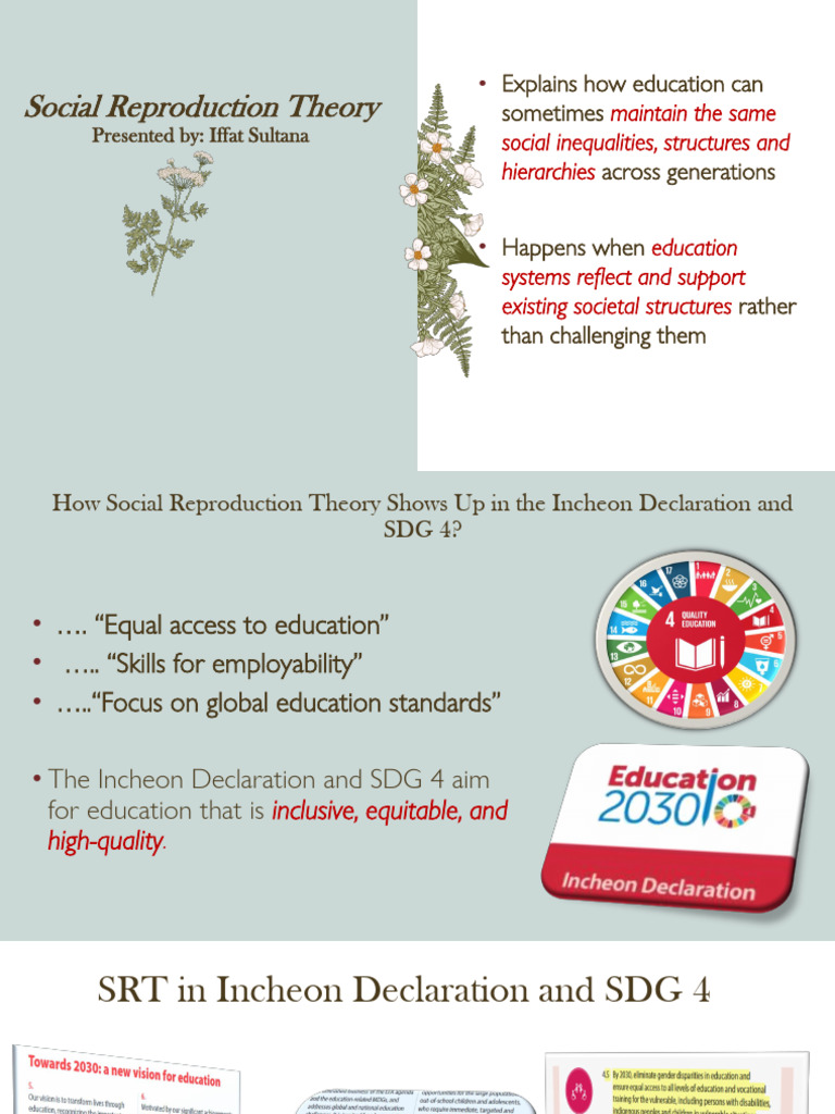 Social Reproduction in Education Systems | PDF | Economic Inequality ...