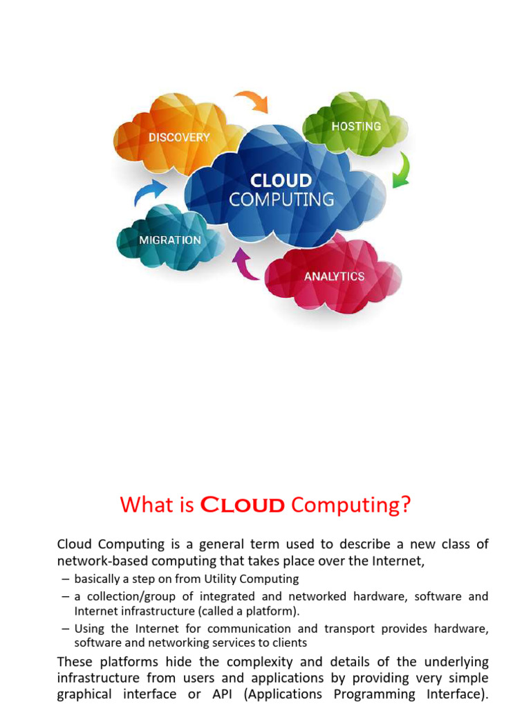 Unit 1 | PDF | Cloud Computing | Parallel Computing