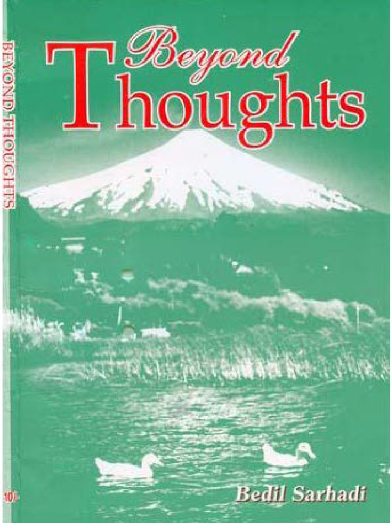 Beyond Thoughts: Essays by Bedil Sarhadi | PDF | Happiness | Love