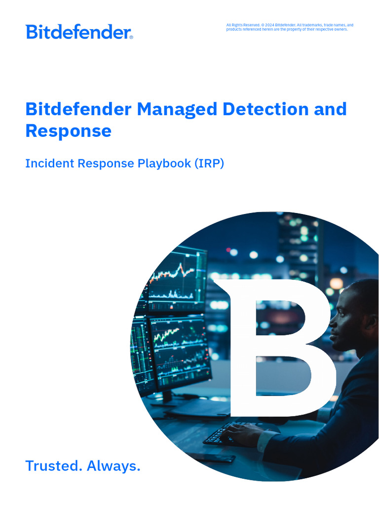 Bitdefender Incident Response Playbook | PDF | Malware | Computer Security