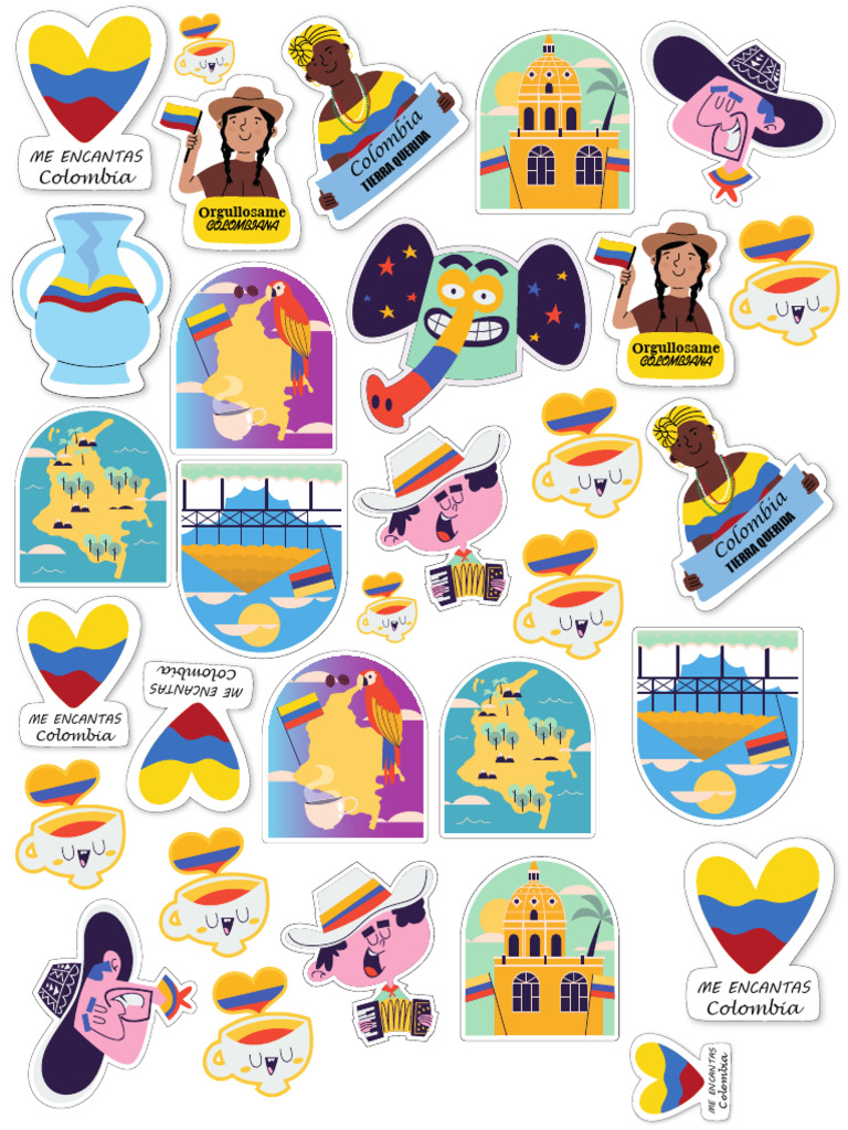 Stickers Colombia | PDF
