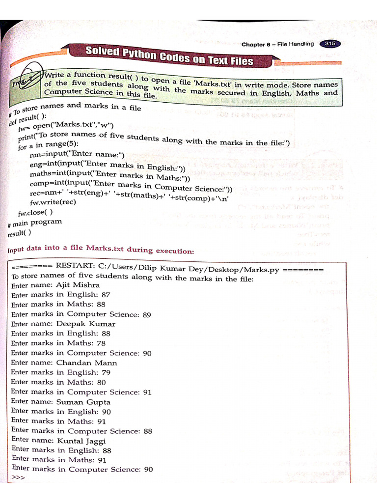 Python Programs-3 Till 45 | PDF