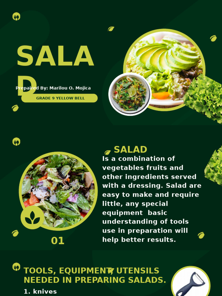 Salad Grade 9 Yellow Bell | PDF
