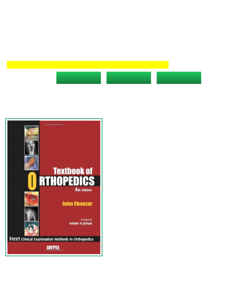 Textbook - Of.orthopedics - With.clinical - Examination.Methods - In ...