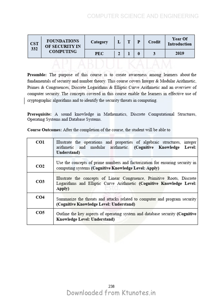 Foundations of Security in Computing | PDF | Prime Number | Factorization