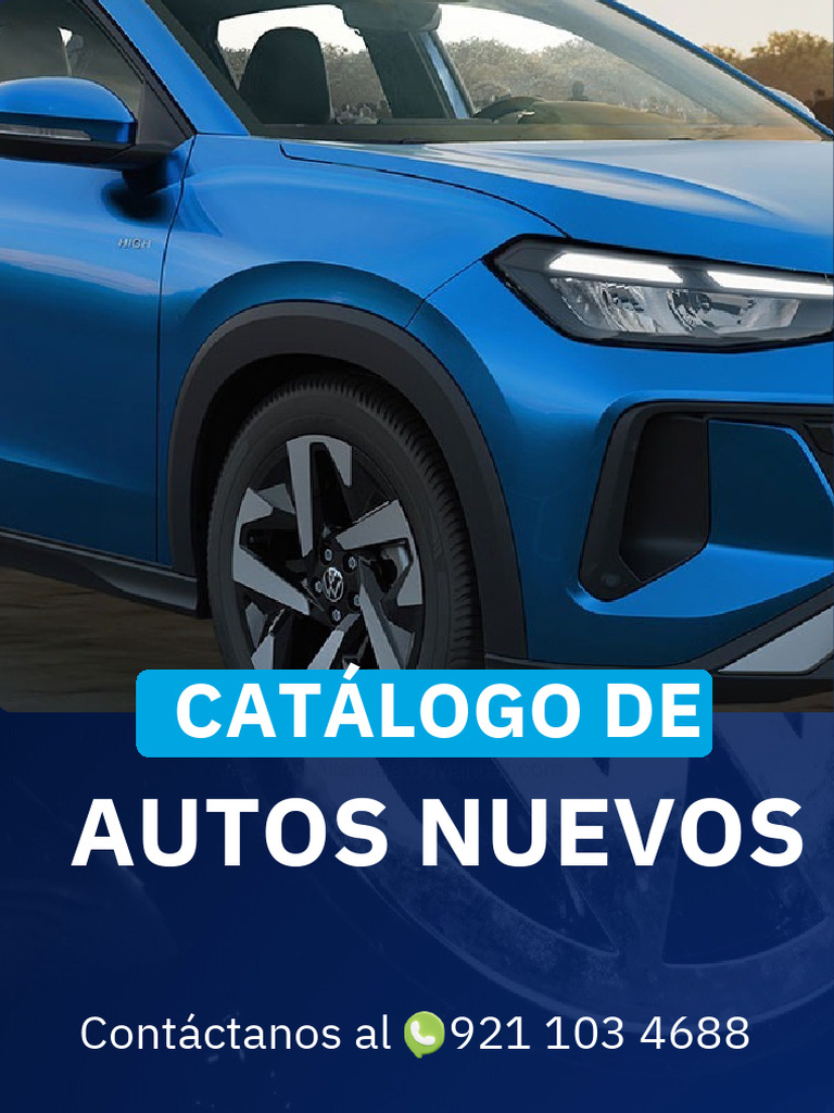 Catálogo 2026 de Autos Nuevos VW | PDF | Coche | Estilos de carrocería