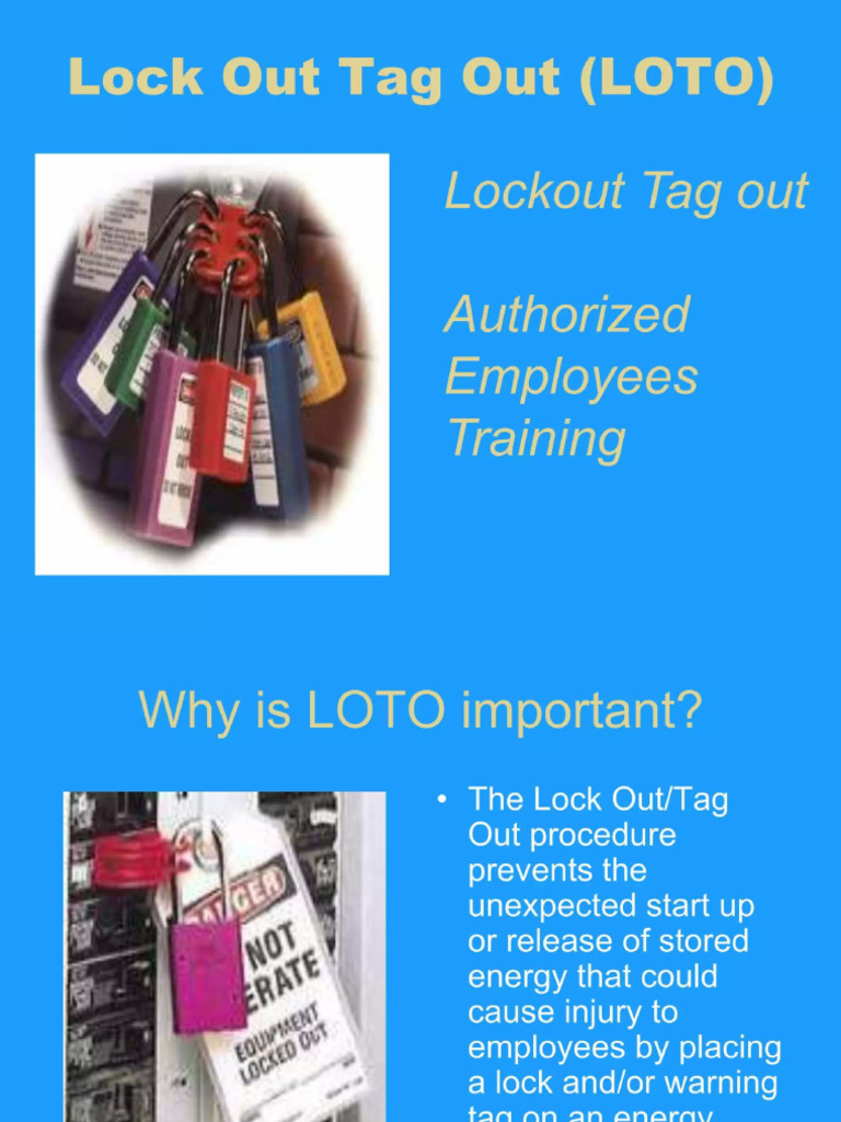 LOTO Training Presentation 03 | PDF