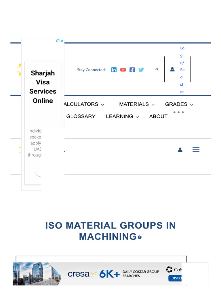 ISO Material Types | PDF