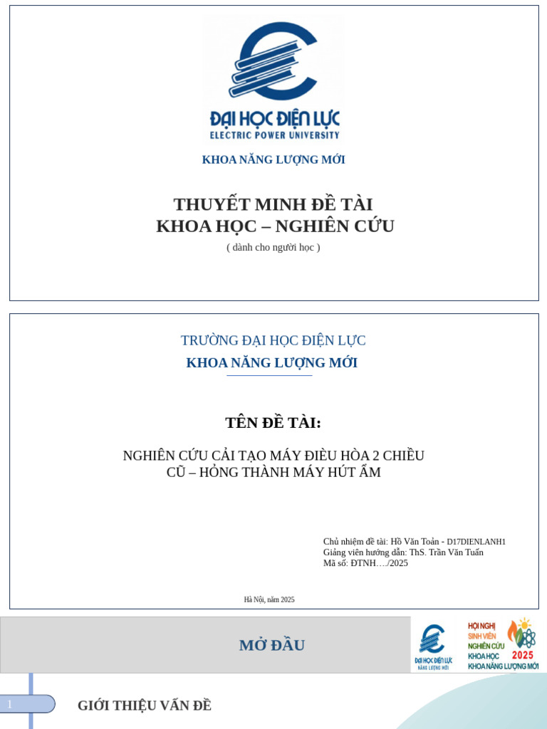 Nckh- Khoa Năng Lượng Mới | PDF