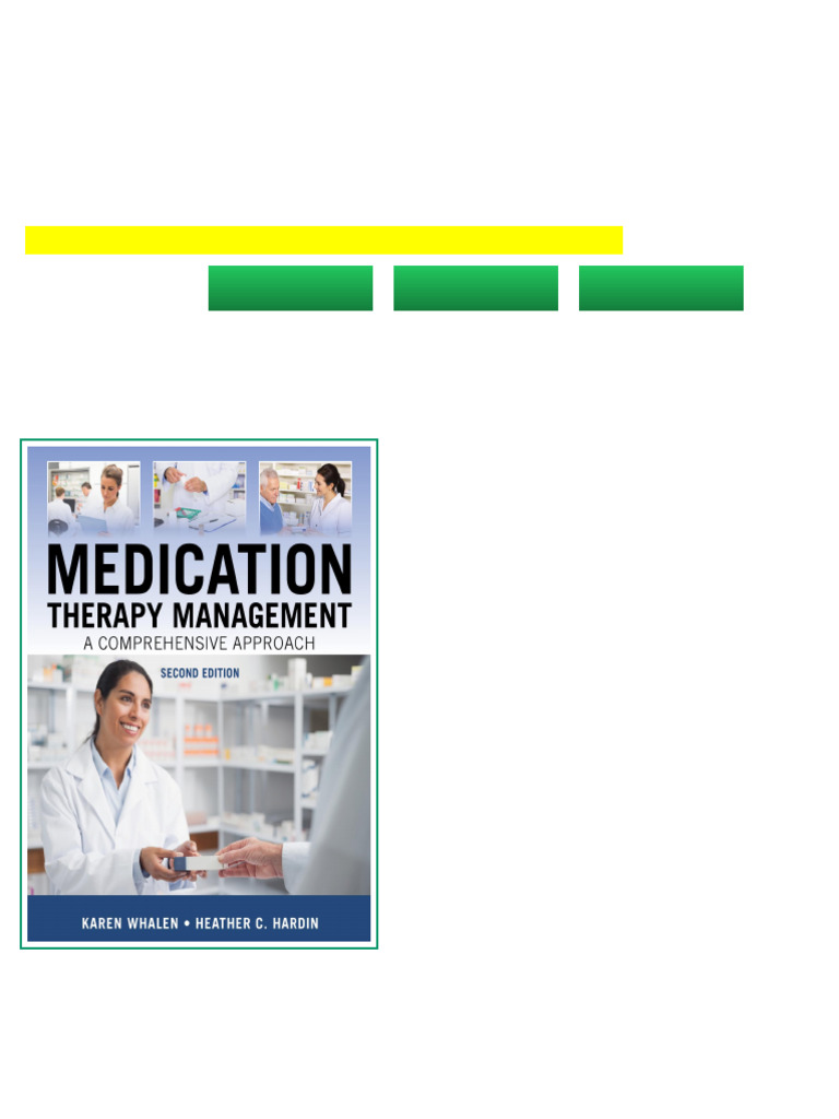 Medication Therapy Management 2th Karen Whalen Karen Whalen & Heather C ...