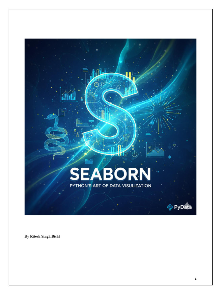 Seaborn Cheat Sheet | PDF | Regression Analysis | Linear Regression