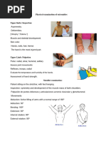 Knee Examination OSCE Guide | PDF | Knee | Musculoskeletal System