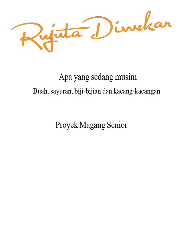 Apa yang sedang musim | PDF