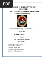 Spark Testing for Metal Identification | PDF | Grinding (Abrasive ...