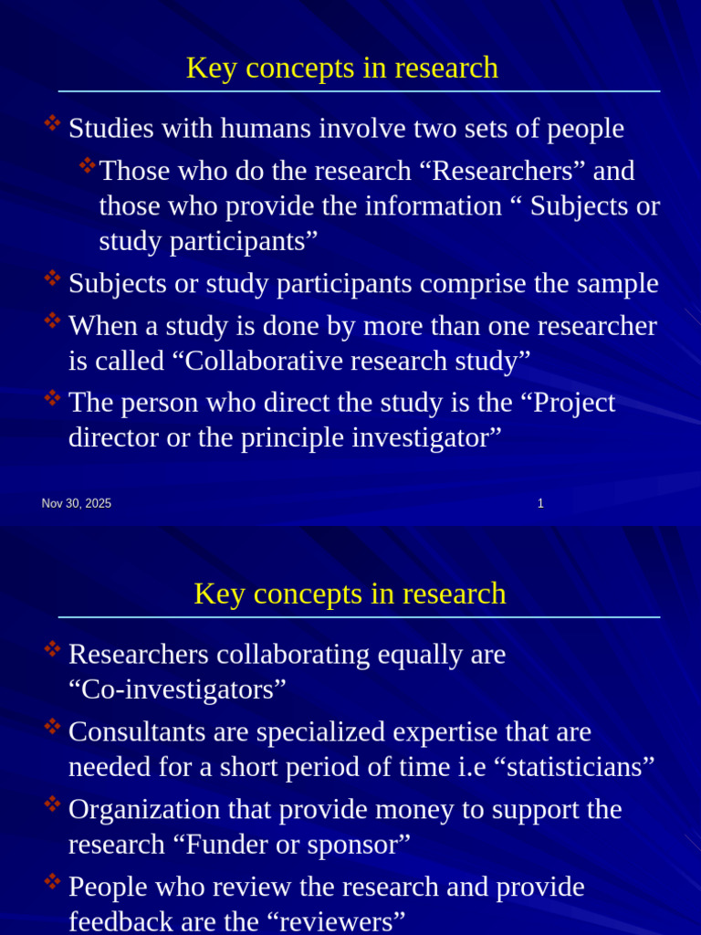 Key Concepts | PDF | Quantitative Research | Validity (Statistics)