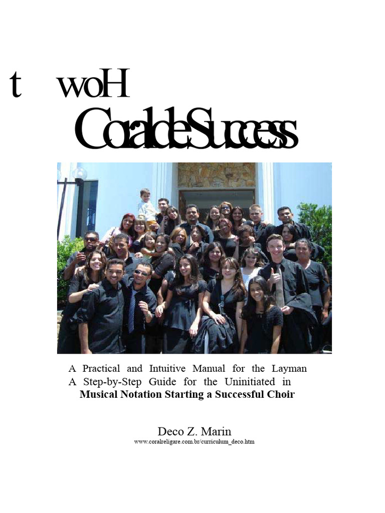 Guide to Starting a Successful Choir | PDF | Choir | Human Voice