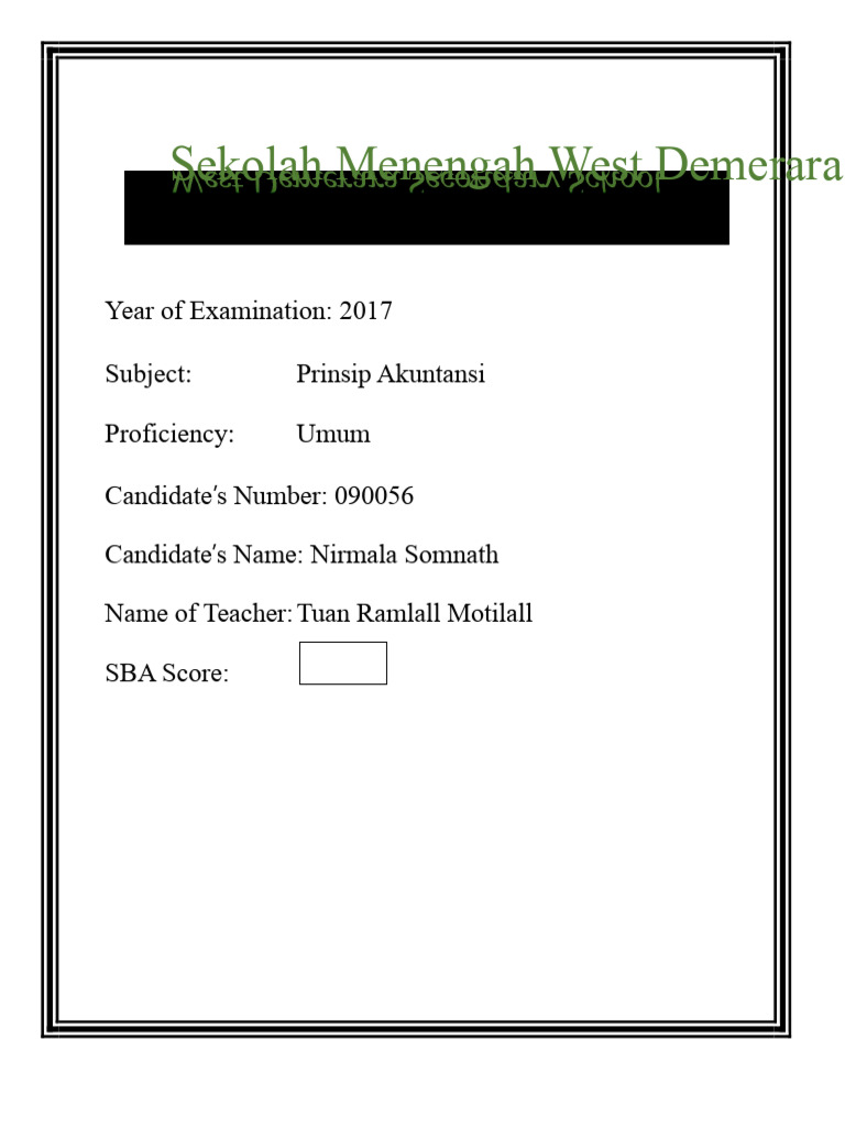 Poa Sba | PDF