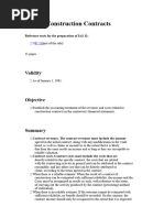 IND AS 11: Accounting for Construction Contracts | PDF | Revenue ...