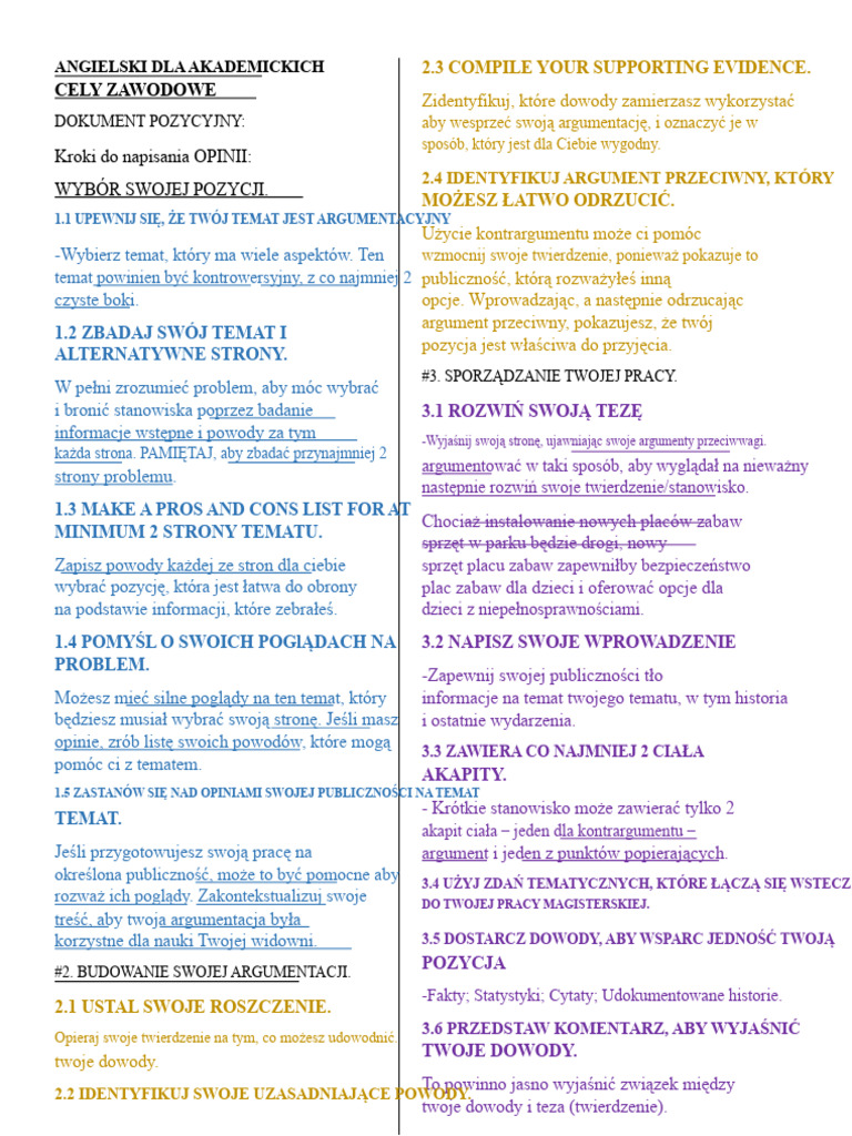 DOKUMENT POZYCYJNY - RECENZENT | PDF
