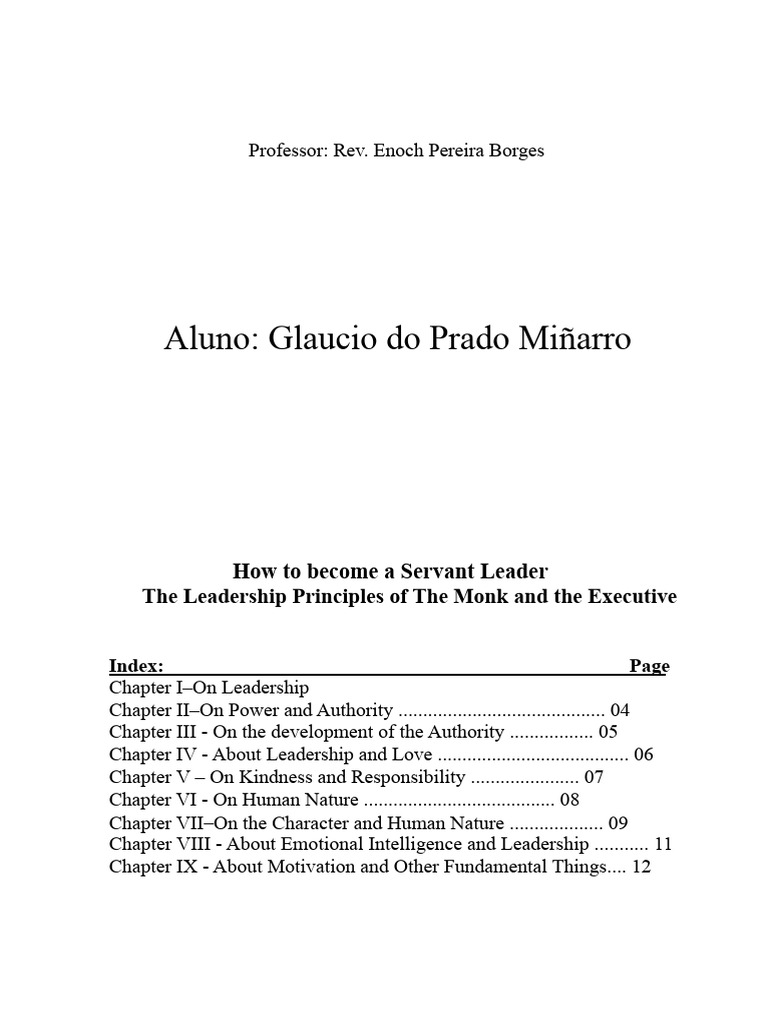How To Become A Servant Leader | PDF | Leadership | Motivation