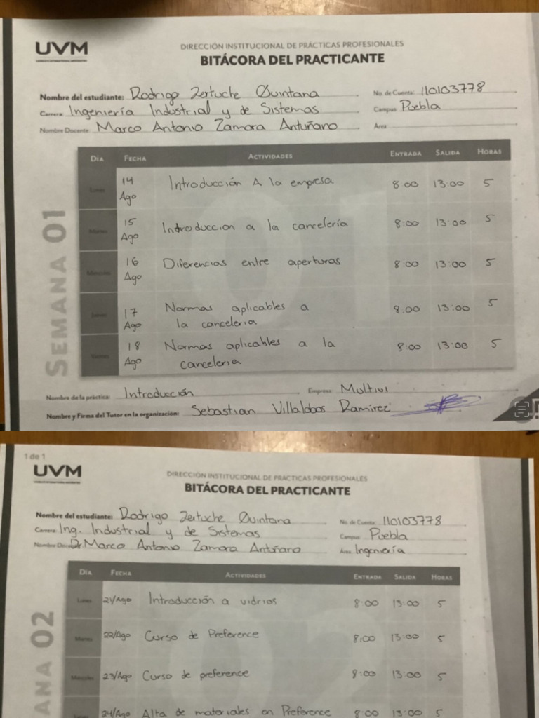 Portafolio Evidencias RZQ | PDF