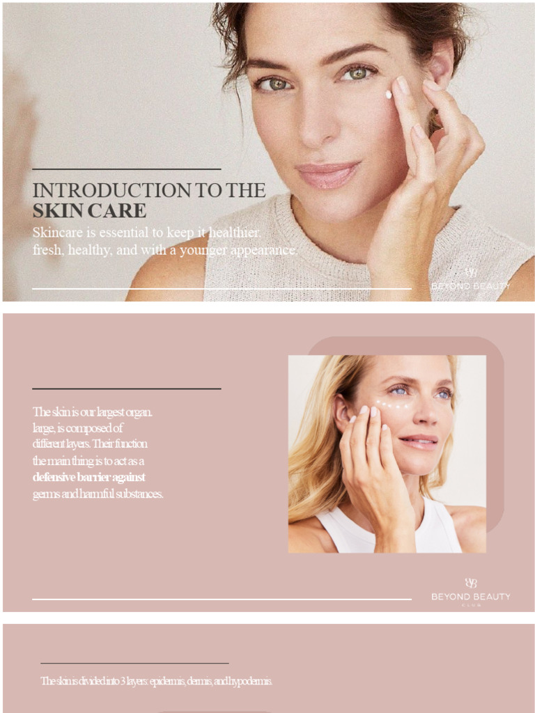 INTRODUCTION TO SKIN CARE - Design Your Life 2024 | PDF | Skin Care ...