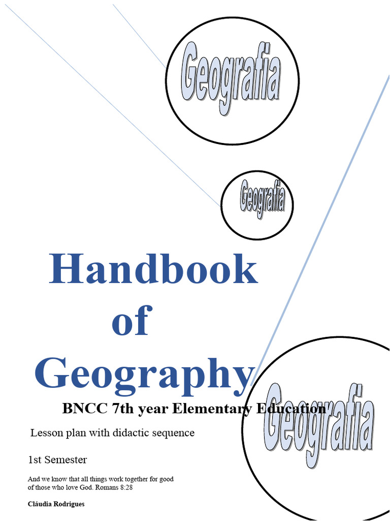 BNCC Handout Geography 7th Grade 1st Term 1 | PDF | Earth Sciences