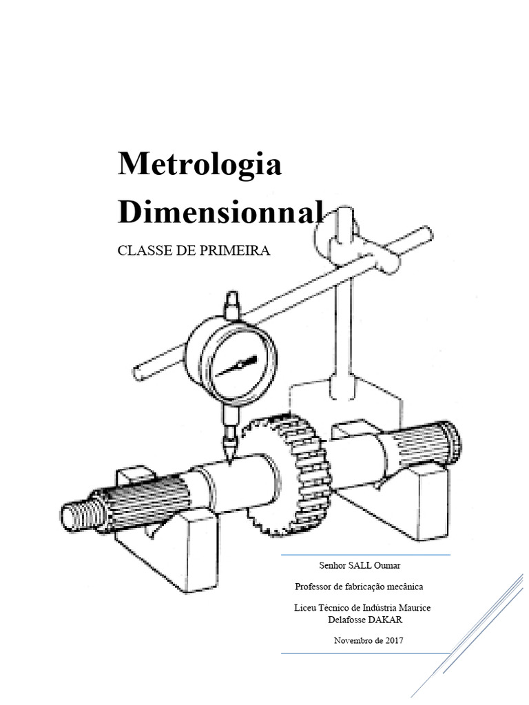 Metrologia Dimensional TP | PDF | Medição | Metrologia