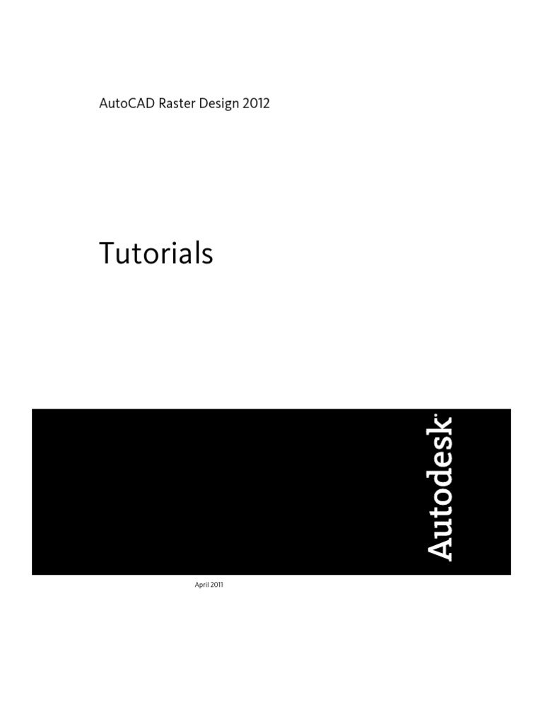 Autocad Raster Design 2012 Tutorials | PDF | Autodesk | Auto Cad