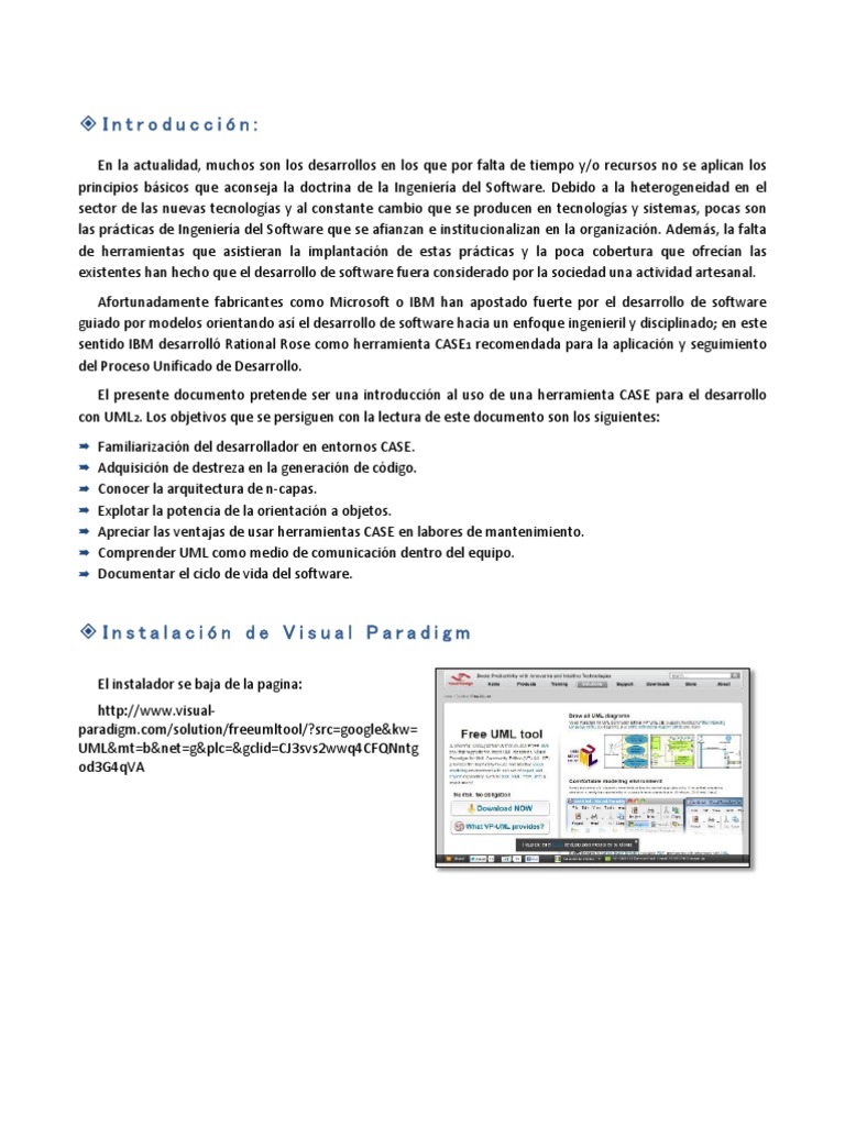 Visual Paradigm | Descargar gratis PDF | Ingeniería de software | Point ...
