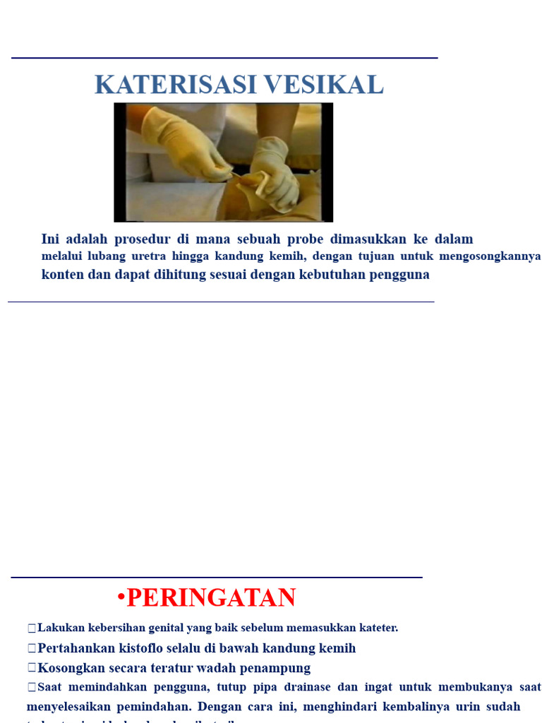 Kateterisasi Vesika 5 | PDF