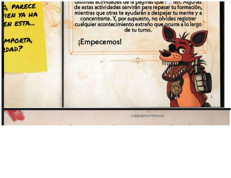 FNaF Books in Spanish, English - Google Drive | PDF