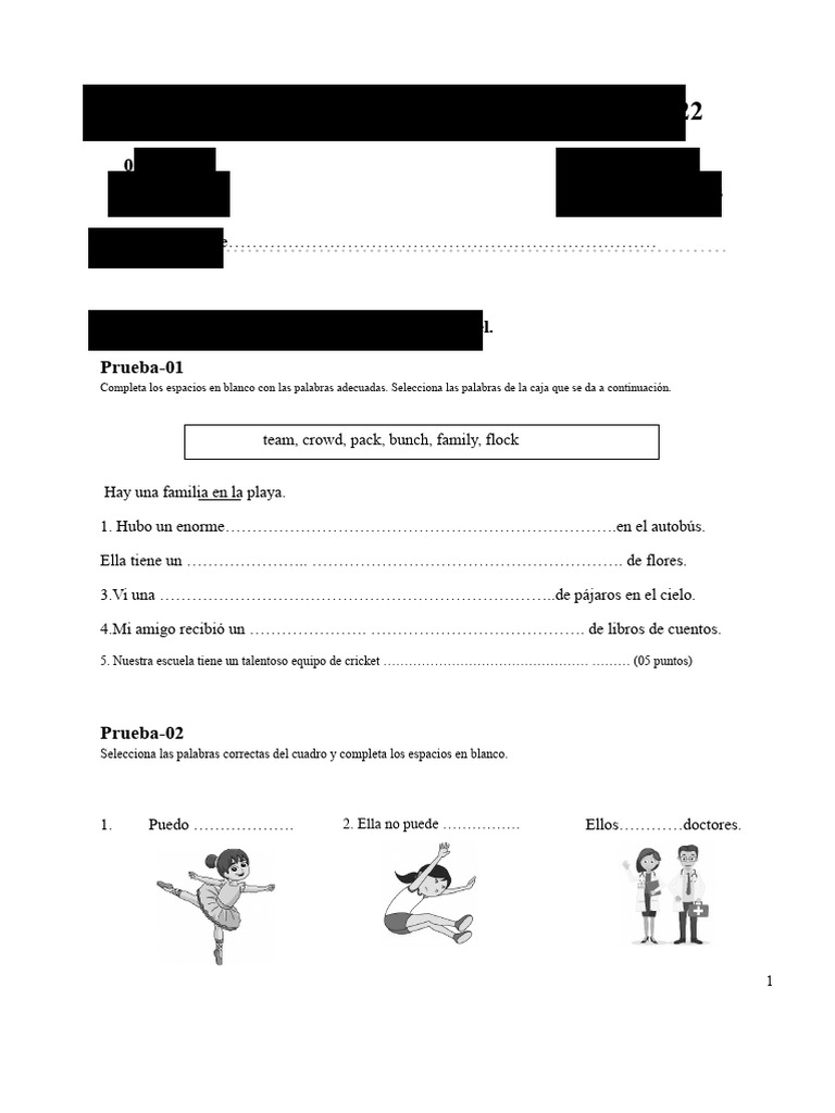 Inglés - Grado 7 - Segundo Término | PDF