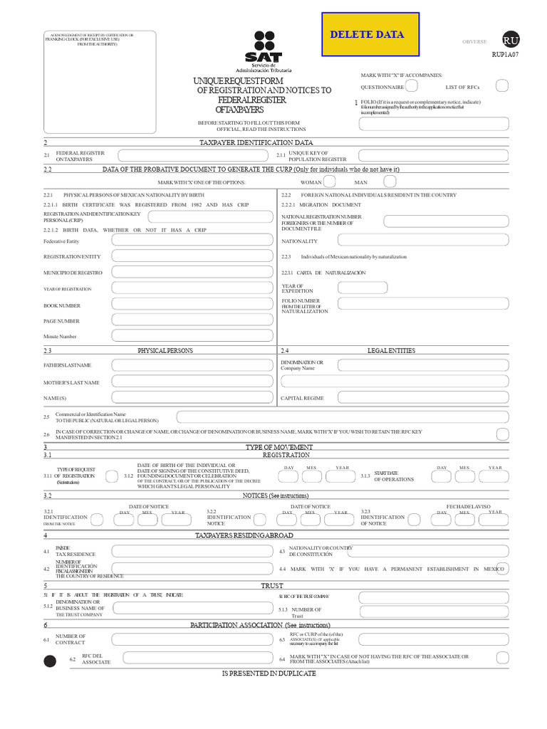 SAT Registration Form | PDF | Birth Certificate | Identity Document