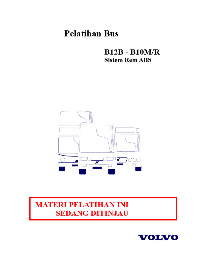 Pelatihan Sistem Rem ABS Bus Volvo | PDF
