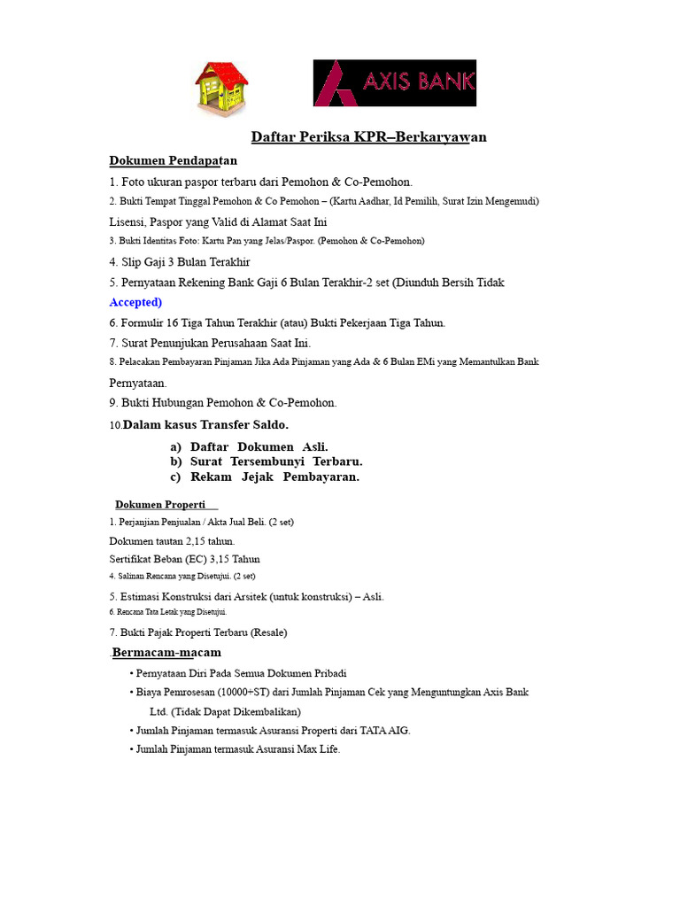 Daftar Periksa Gaji | PDF